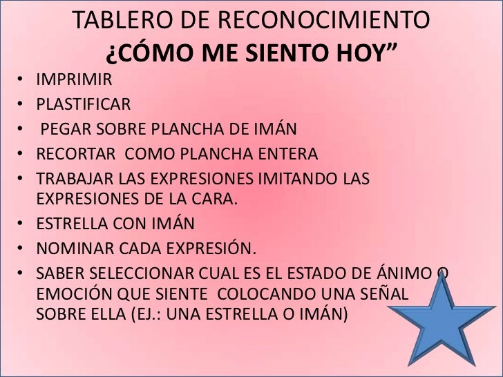 Emoc. 07 tablero como me siento hoy mabel freixes fonoaudióloga