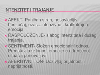 Emocije dajana | PPT