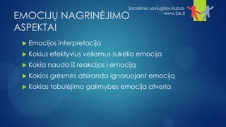 Emociju žodynas | PPTX