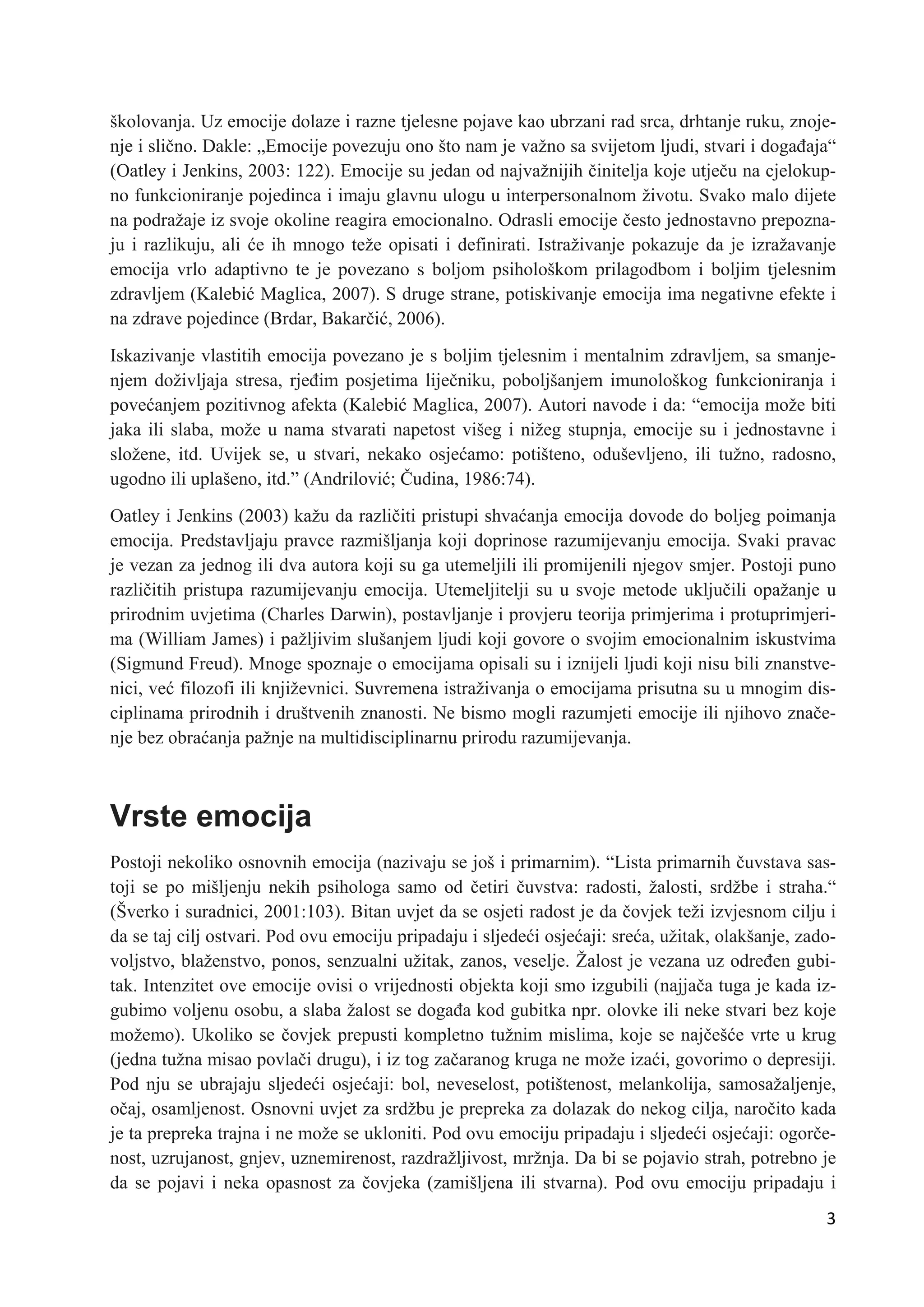 Emocionalna pedagogija | PDF