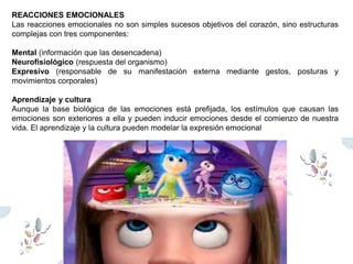 Procesos Psicofisiológicos implicados en la respuesta emocional | PPTX