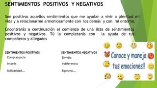 Emociones | PPTX