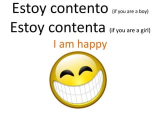 Emociones / sentimientos | PPTX