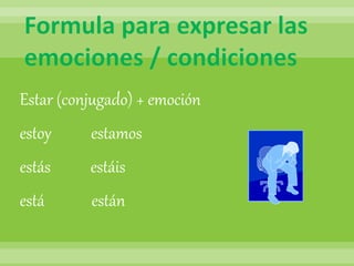 SPA 101 Emociones con estar | PPTX