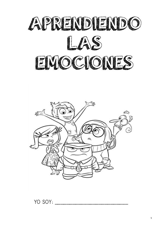 7 Ideas De Emociones Emociones Dibujos Para Colorear Sentimientos Y ...