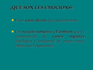 Emocions | PPT