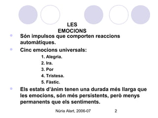 Emocions | PPT