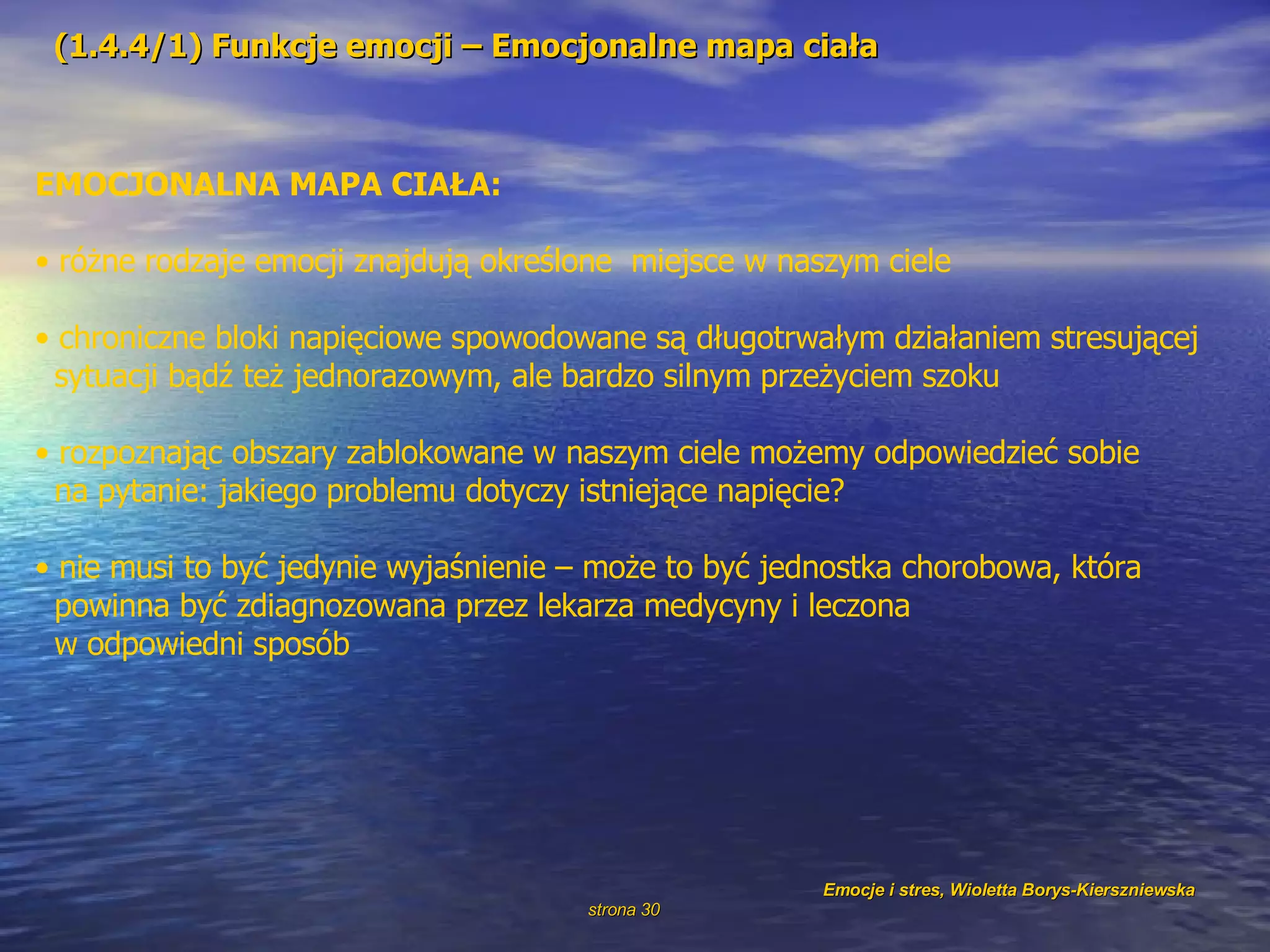 Emocje i Stres | PPT