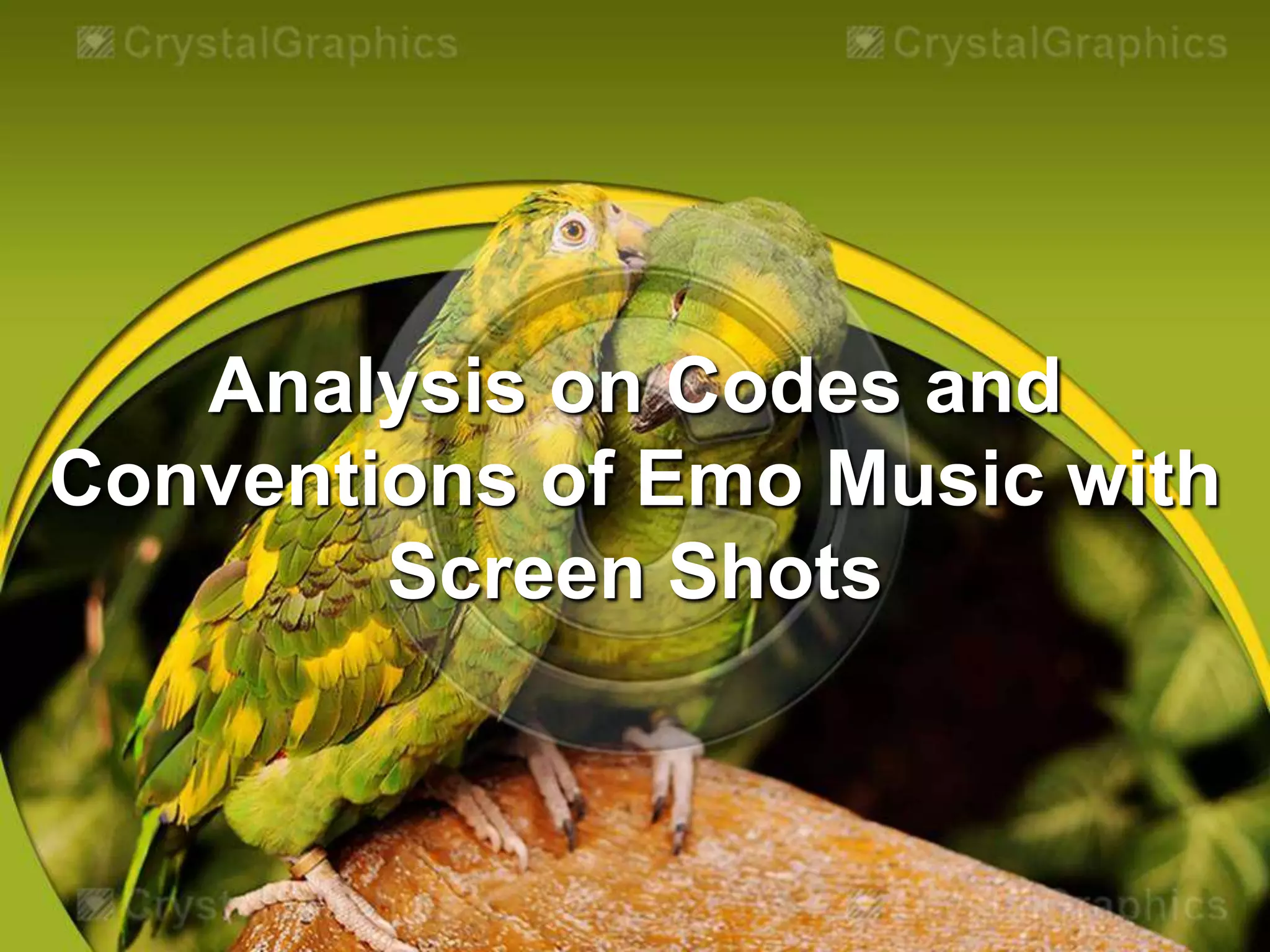 Emo Codes and Conventions | PPT