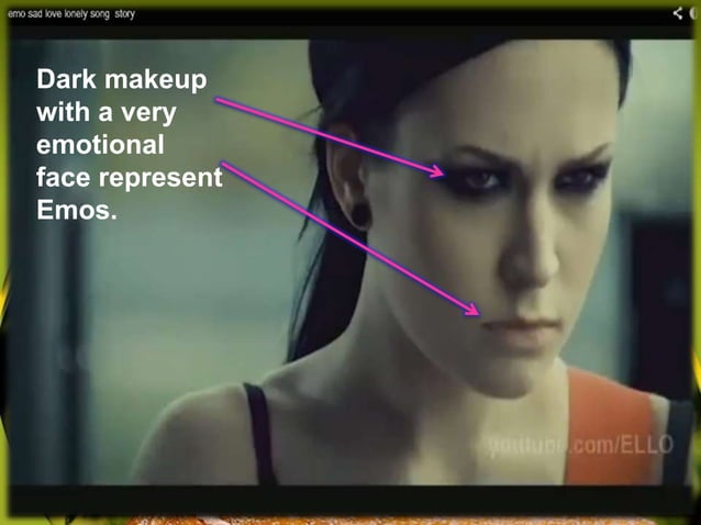 Emo Codes and Conventions | PPT