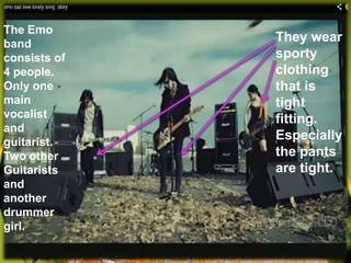 Emo Codes and Conventions | PPT