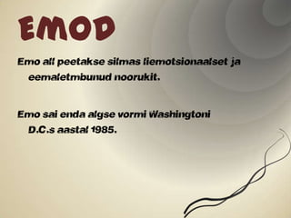 Emod | PPT