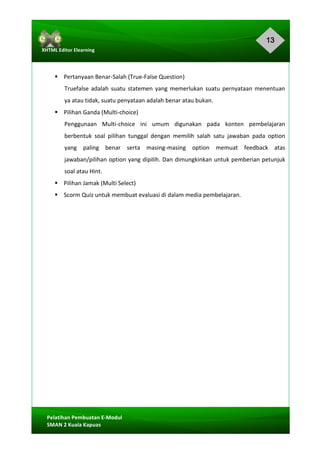 E modul exelearning | PDF