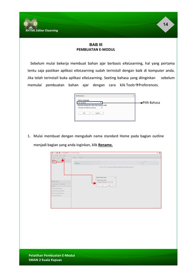 E modul exelearning | PDF