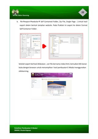 E modul exelearning | PDF