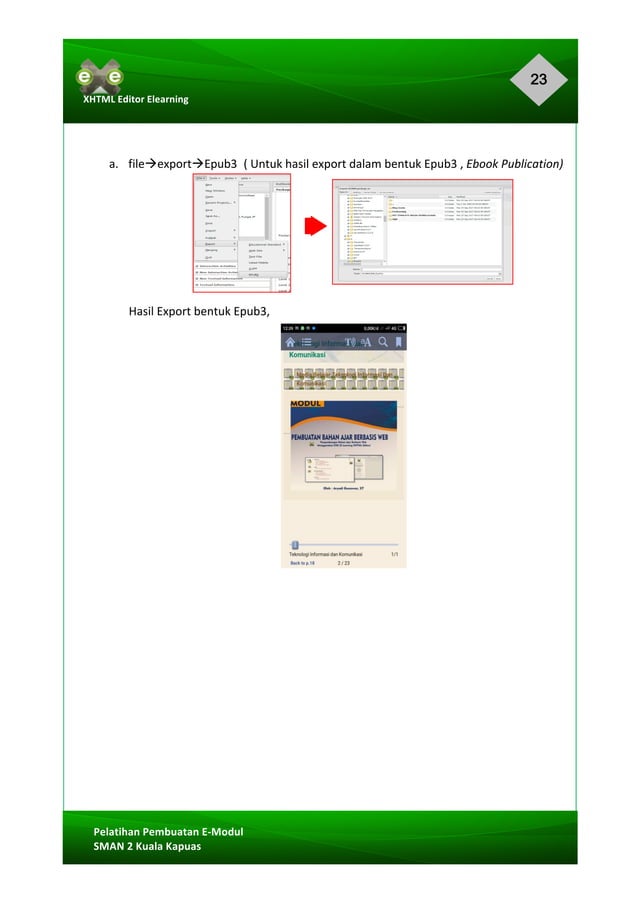 E modul exelearning | PDF