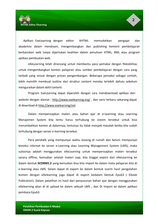 E modul exelearning | PDF