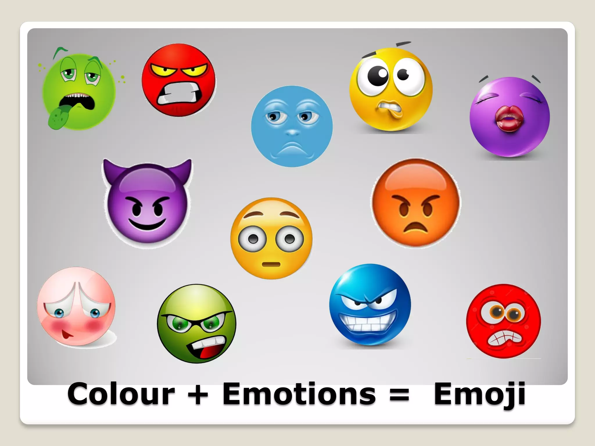 Emoji Colour Wheel | Alex Noudelman | PPT