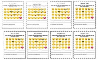 emoji exit ticket.docx
