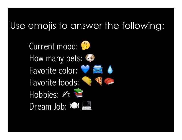 I 💕 My 🙋👦📚! Teaching the Emoji Generation