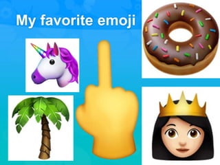 Emoji ppt | PPT
