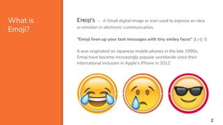 Emojis In Digital Marketing Pptx