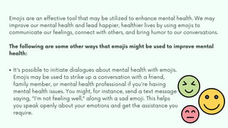 Emojis and Mental Well-being: Unlocking the Power of Expression | Solh ...