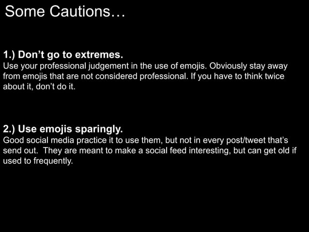 Emoji In Social Media Operations | PPT