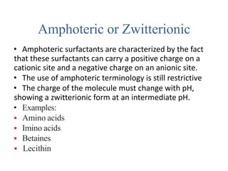 Emollient AND SURFACTANT | PPTX