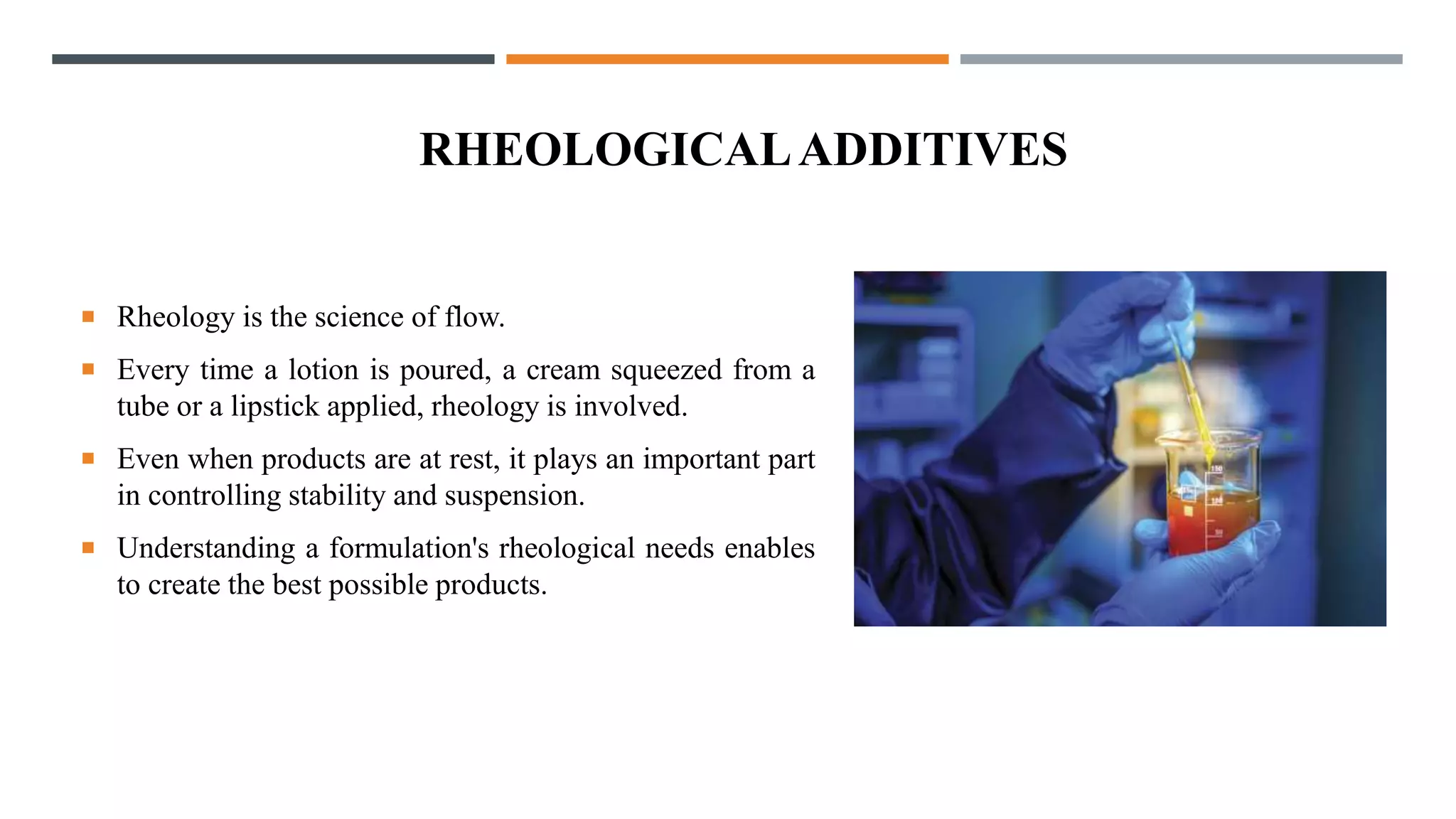 Emollient and Rheological Additive.pptx | Skin Care | Beauty