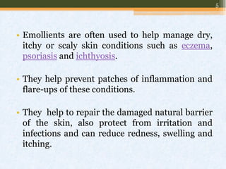 Emollient and rheological additives | PDF