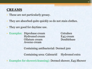 Emollient and rheological additives | PDF