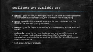 Emollients | PPTX