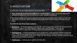 Emollients | PPTX