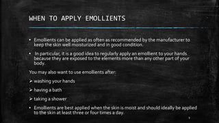 Emollients | PPTX