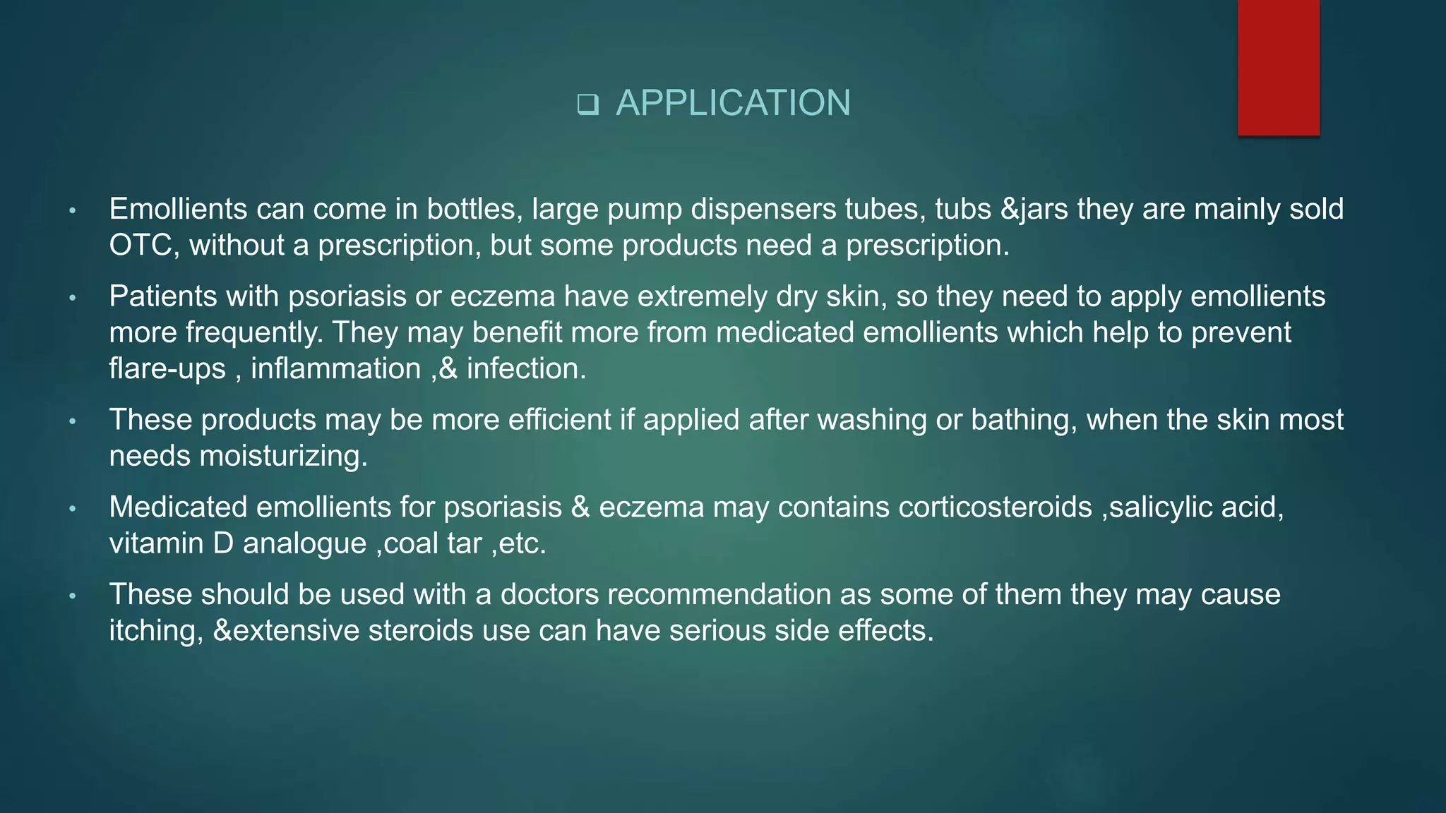 Emollients and rheology formulation of building block | PPTX | Skin ...