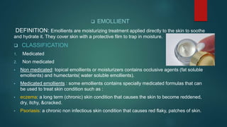 Emollients and rheology formulation of building block | PPTX | Skin ...