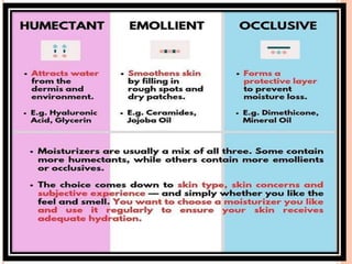 Emollients in cosmetics | PPTX