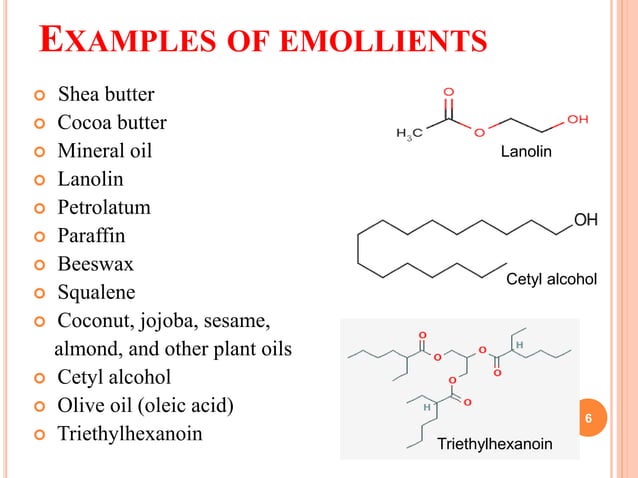Emollients in cosmetics | PPTX