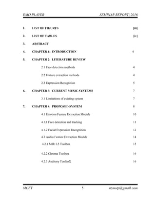 Emotion based music player | PDF