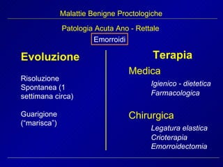 Emorroidi | PPT