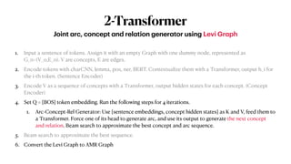 Attention is All You Need for AMR Parsing | PPT