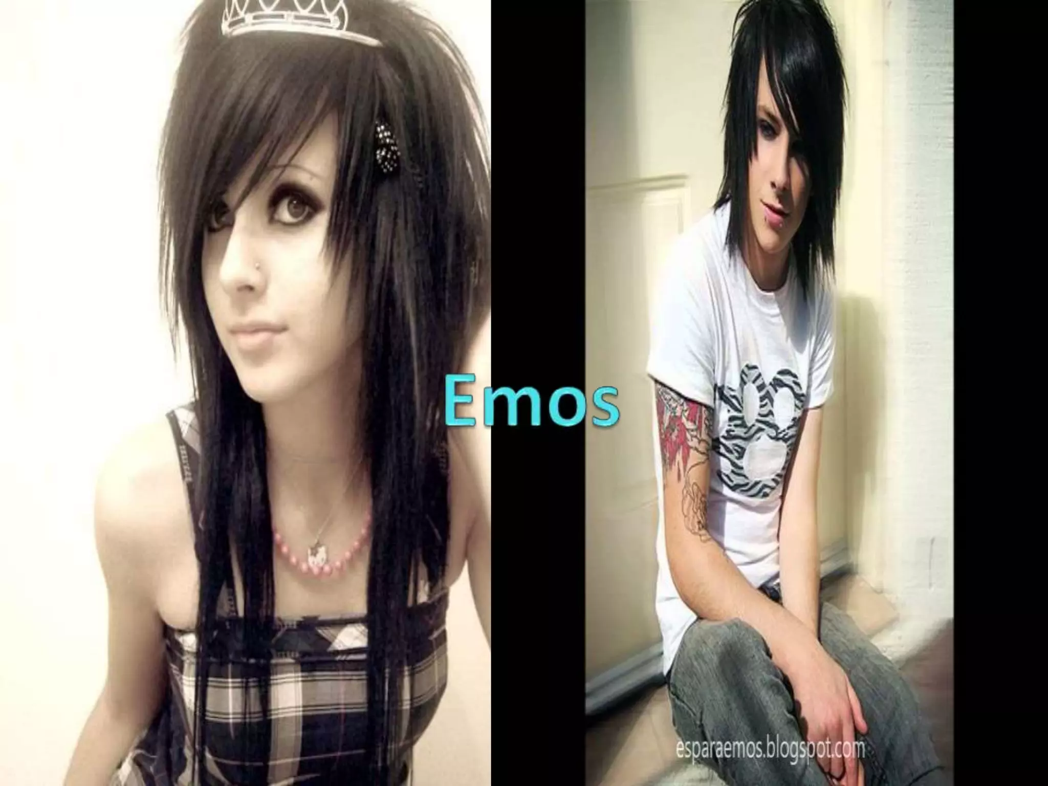 Origen y cultura de los emos | PPT