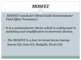 Emosfet slides.... | PPTX