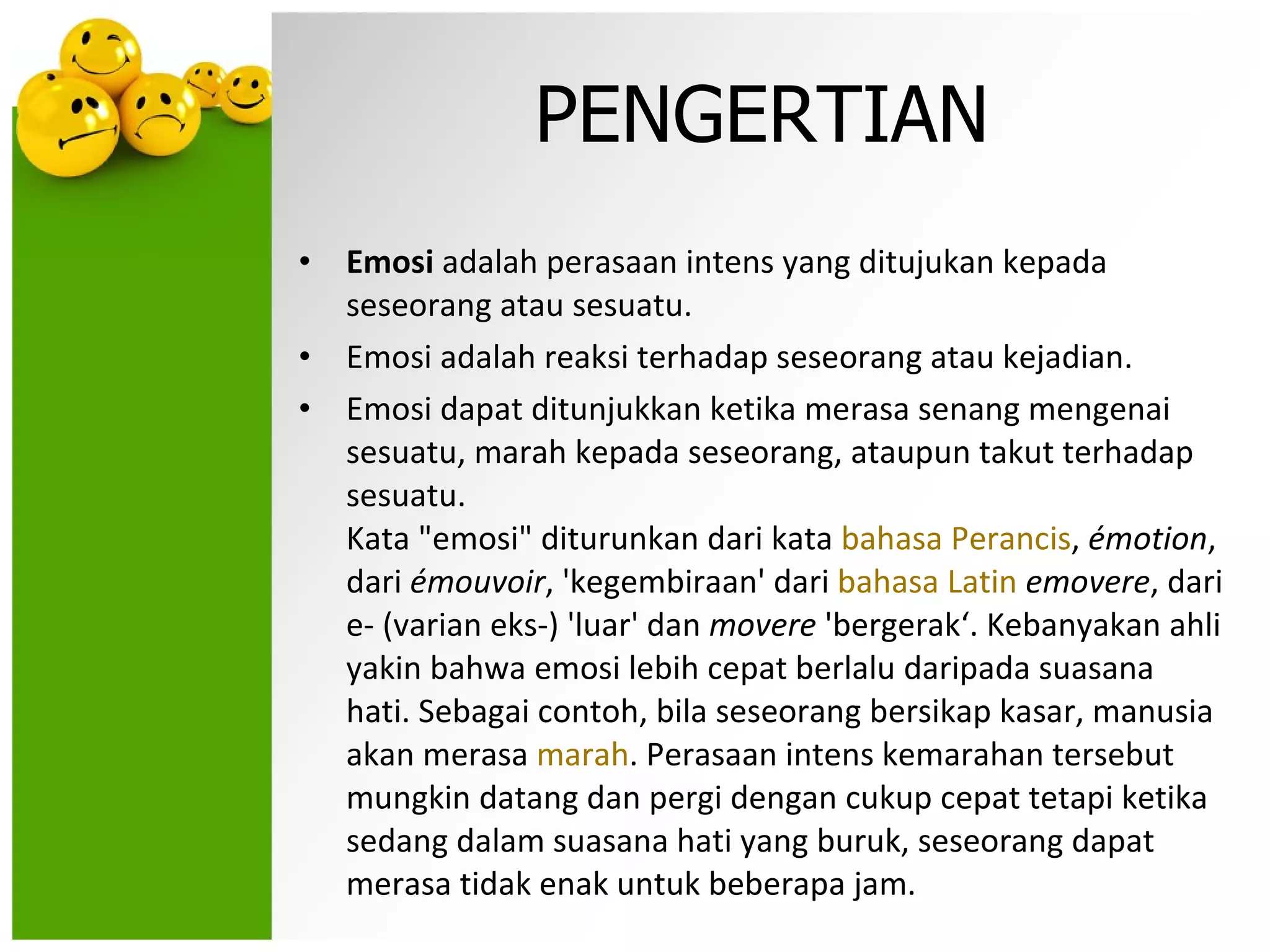 Emosi | PPT