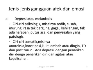 Emosi dan afek kelompok 6 | PPTX