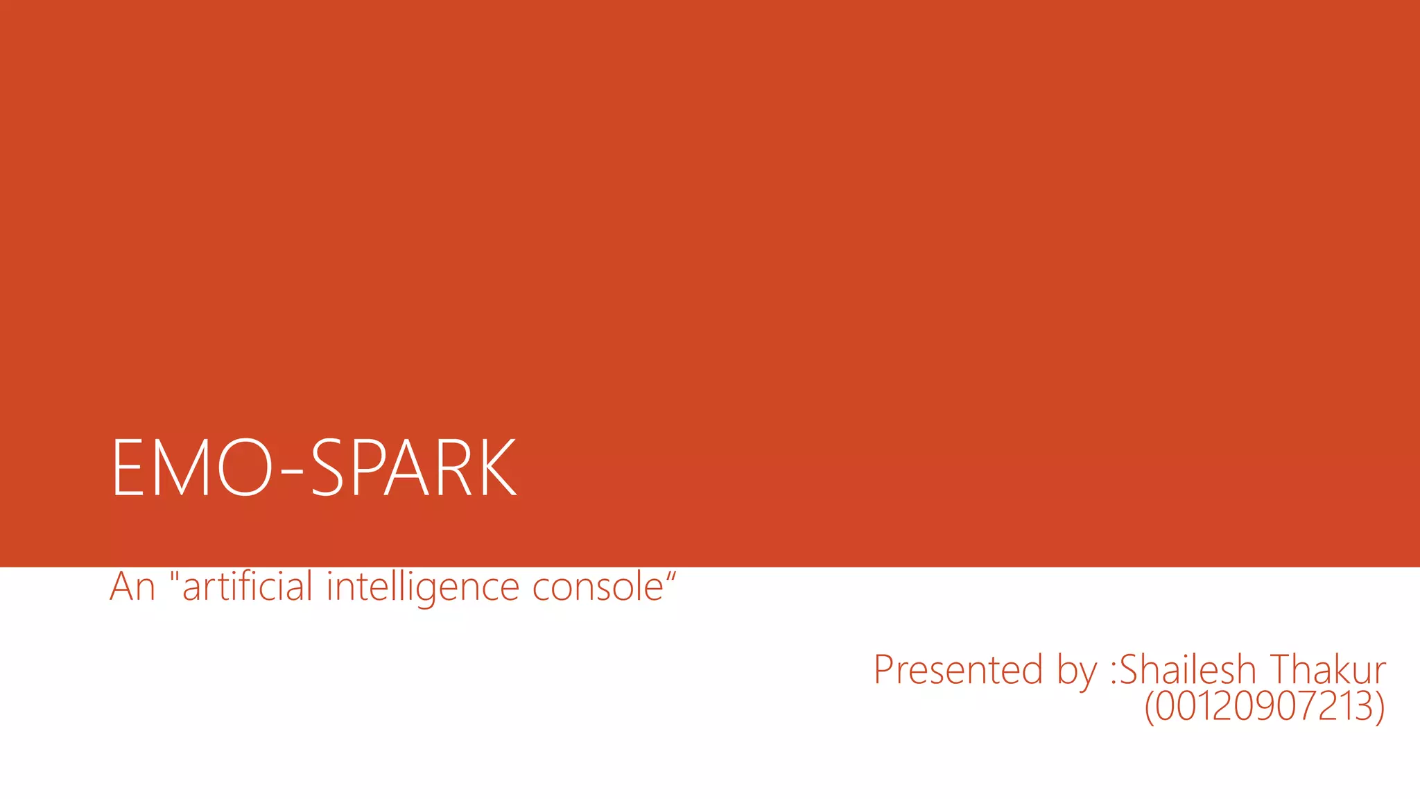 Emo spark | PPTX