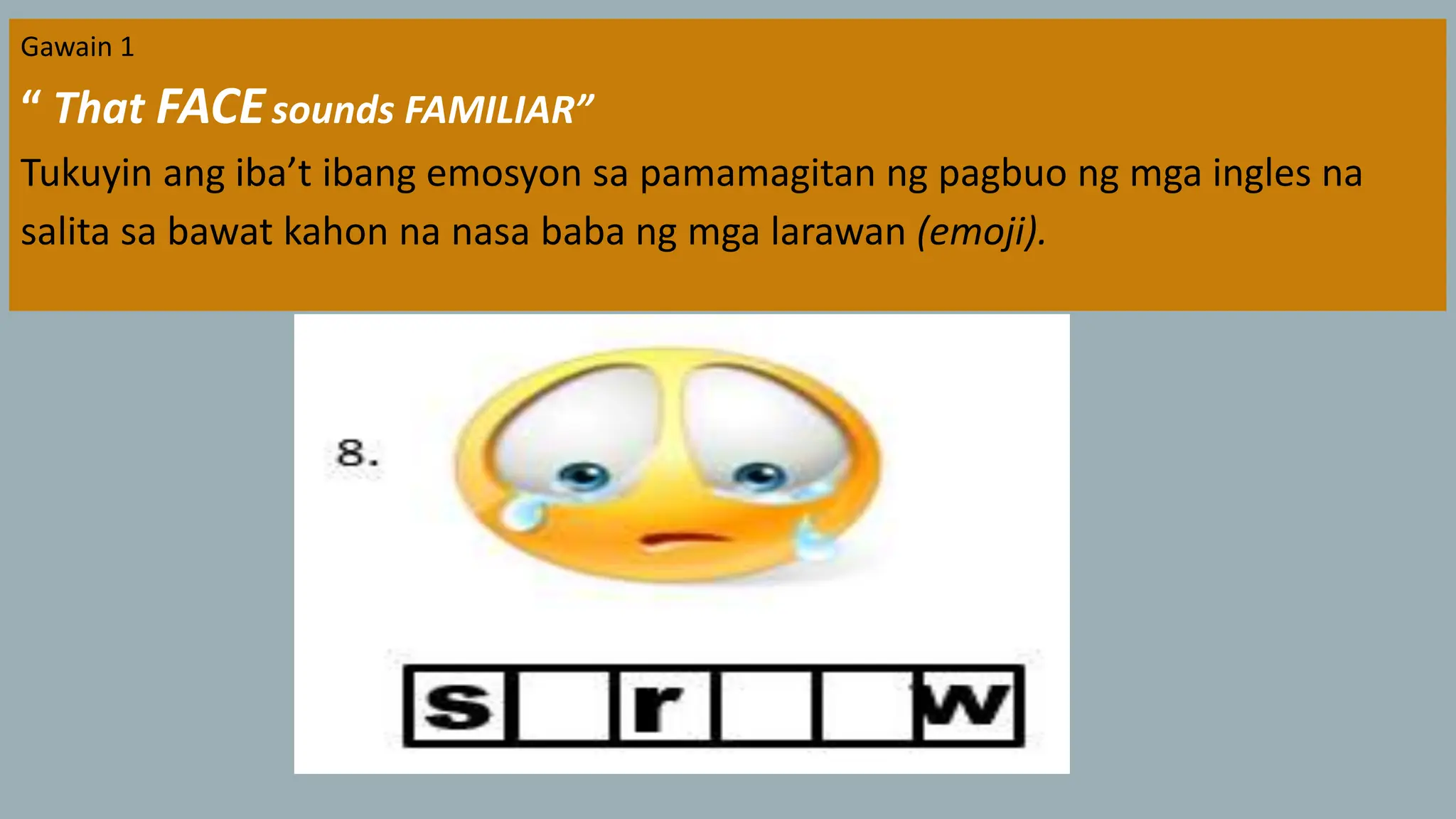 Emosyon.pptx Edukasyon sa pagpapakatao 8 | PPTX