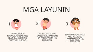 ANG ARALIN NA ITO AY TUNGKOL SA IBA'T IBANG URI NG EMOSYON | PPTX
