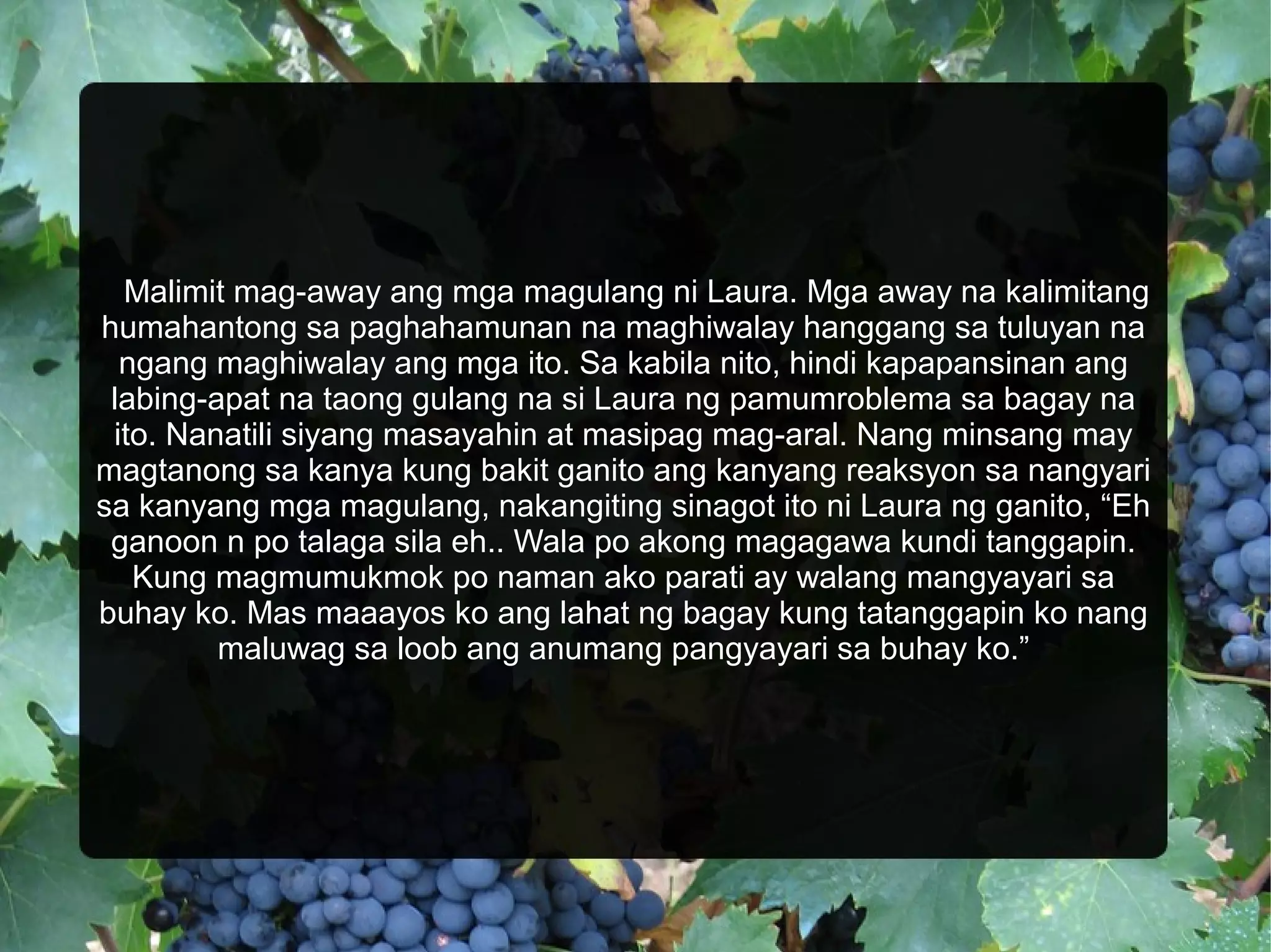 wastong pamamahala ng emosyon by ken lumogdang | ODP